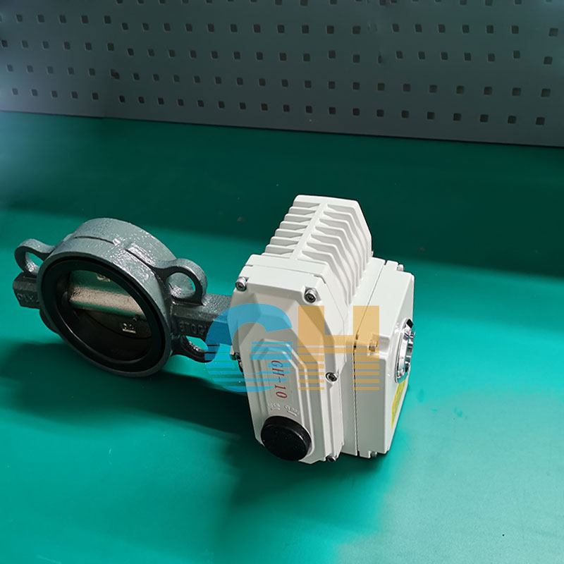 沪工恒牌 D971X-16C-DN100 对夹式软密封电动蝶阀_工恒阀门（上海）有限公司